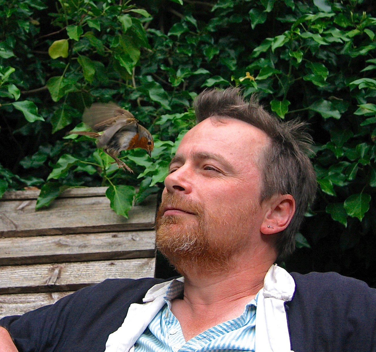 Hugh Warwick at Hay Festival | James Lockhart